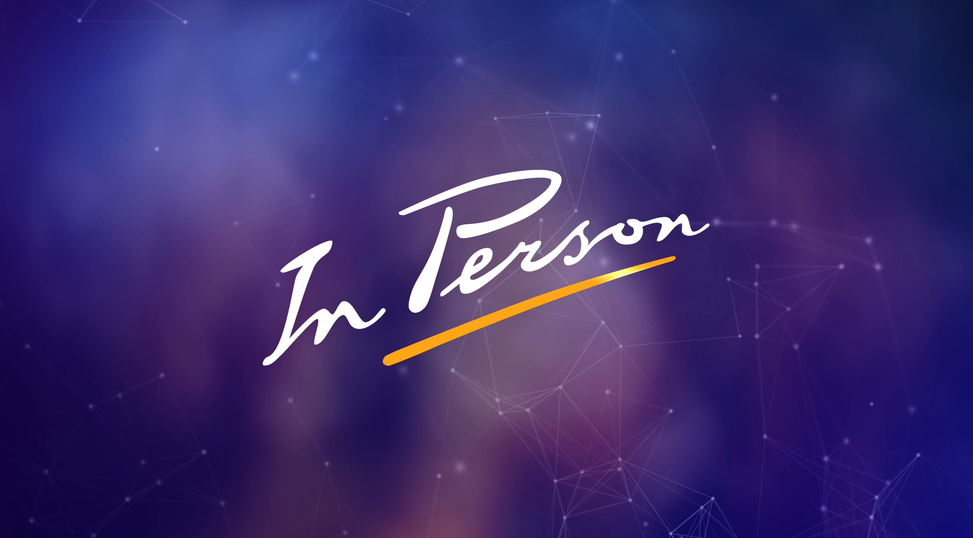 Inloggen - In Person